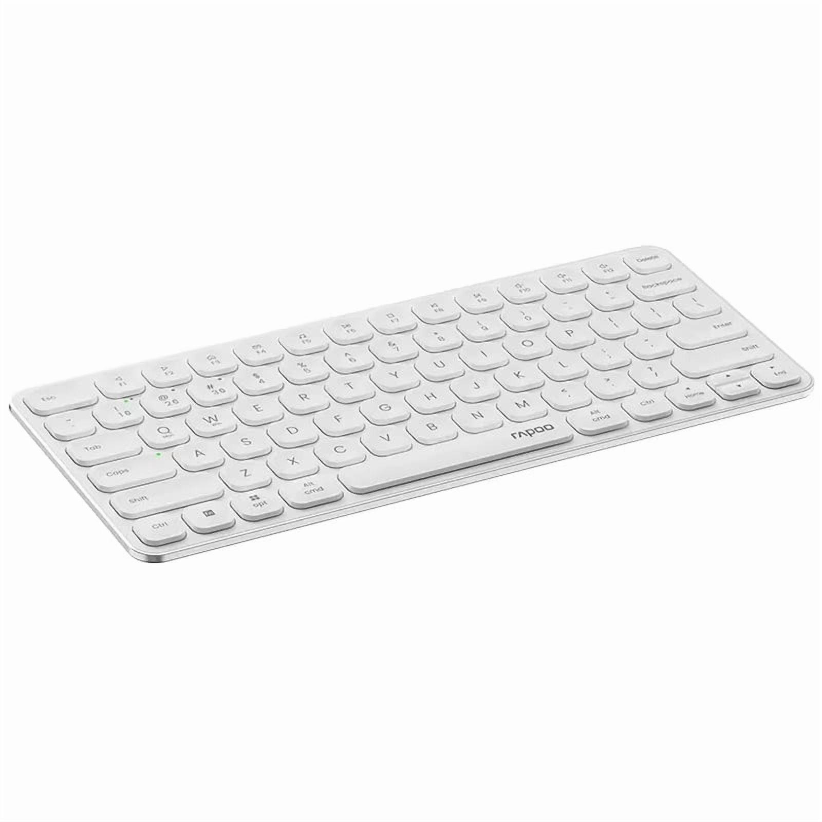 Rapoo E9000G Keyboard Wireless Bluetooth Ultra-thin Body 78-key Compact ...