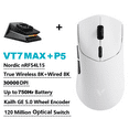 Rapoo VT7 MAX /VT7 Wireless Gaming Mouse True 8K Wireless Polling Rate 53g Lightweight Up to ...