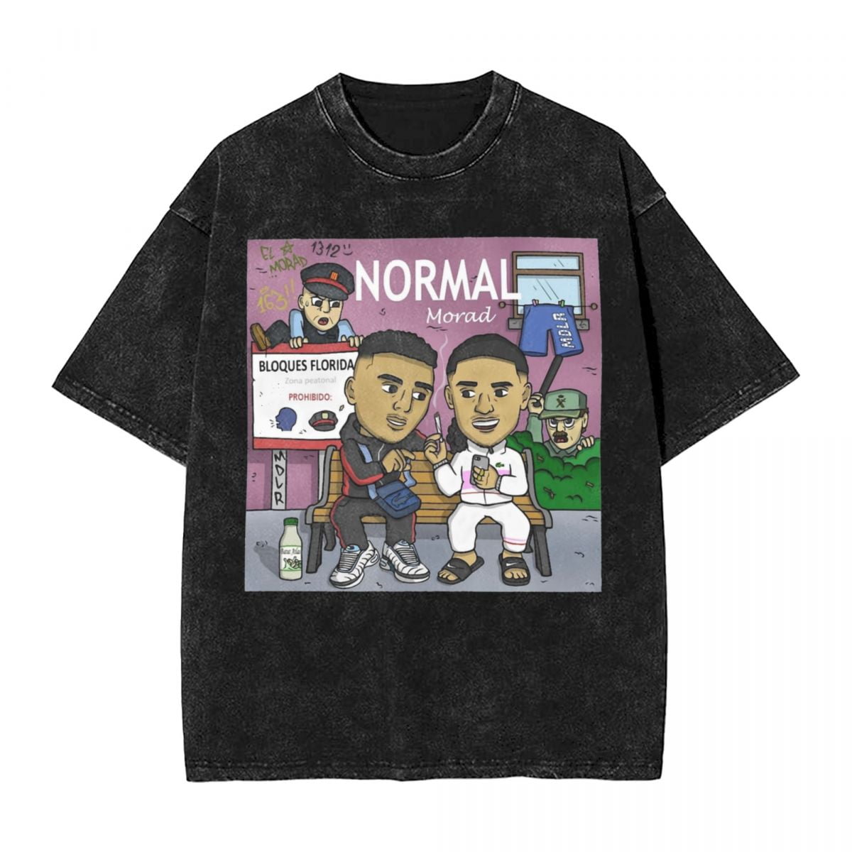 Rapper 2025 Tour Wash T Shirts Music Hip Hop Summer Tees Y2K Casual ...