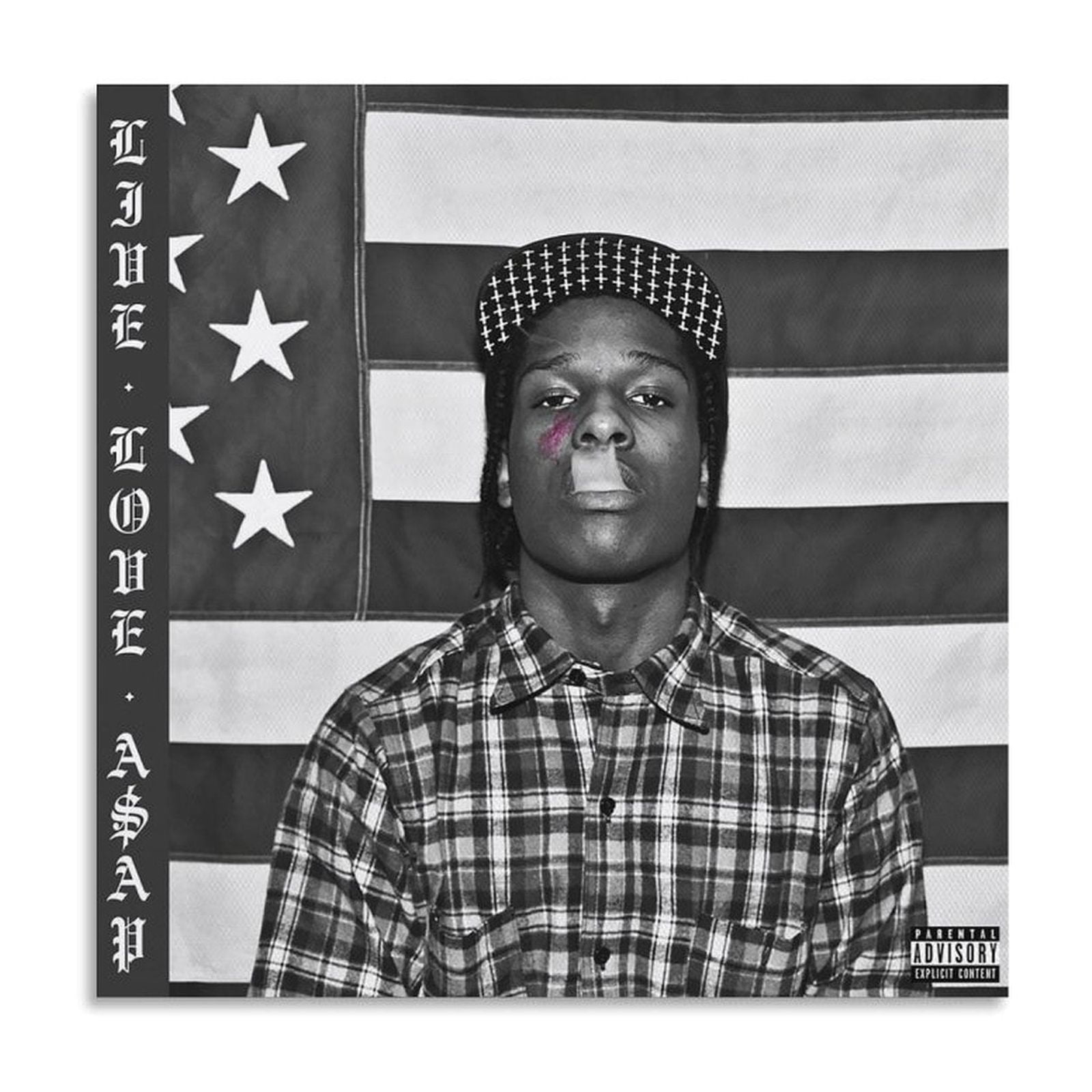 Rapper ASAP Music Rocky Rap Hip Hop LIVE.LOVE. Music Album Cover Poster ...