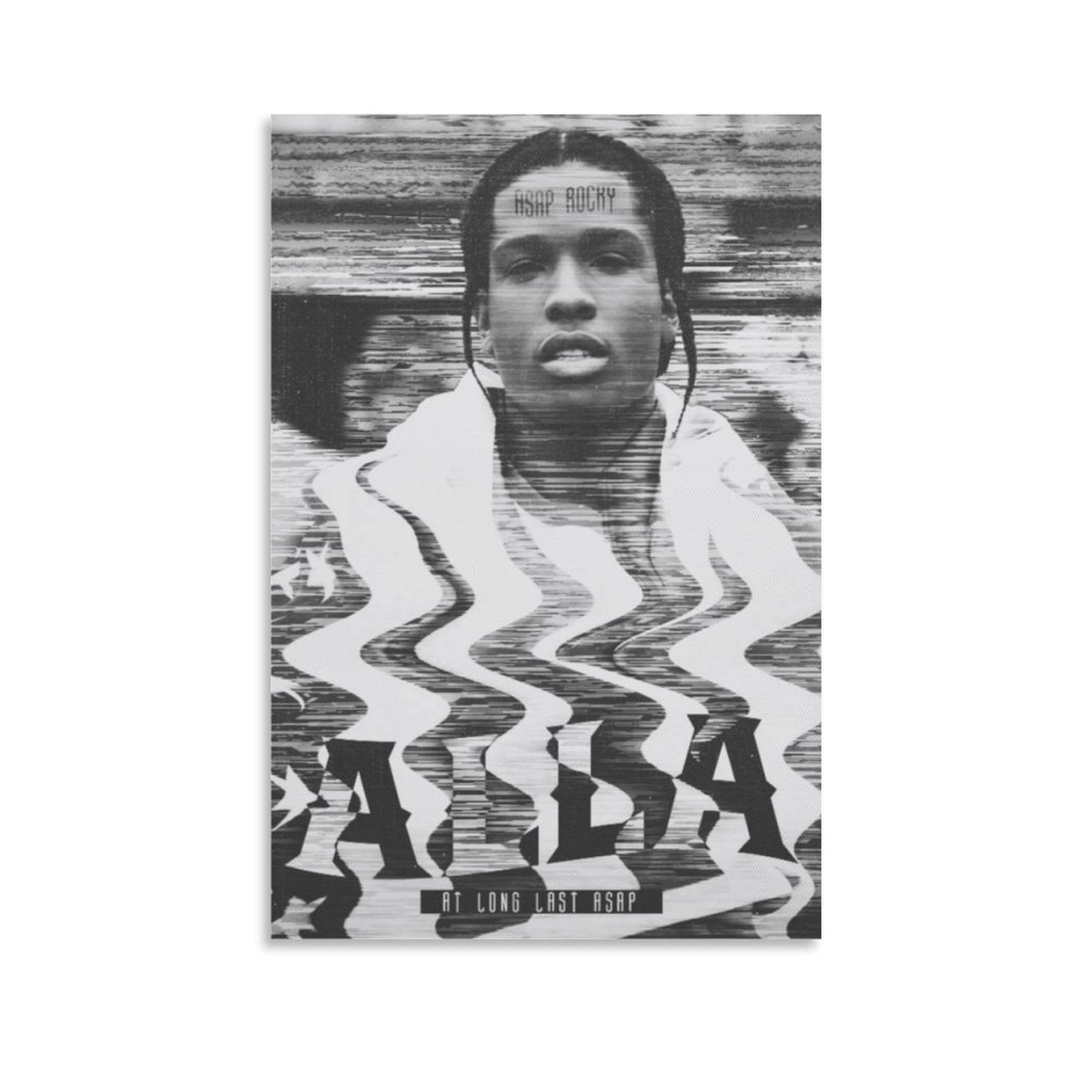 Rapper ASAP Music Rocky Rap Hip Hop LIVE.LOVE. Music Album Cover Poster ...
