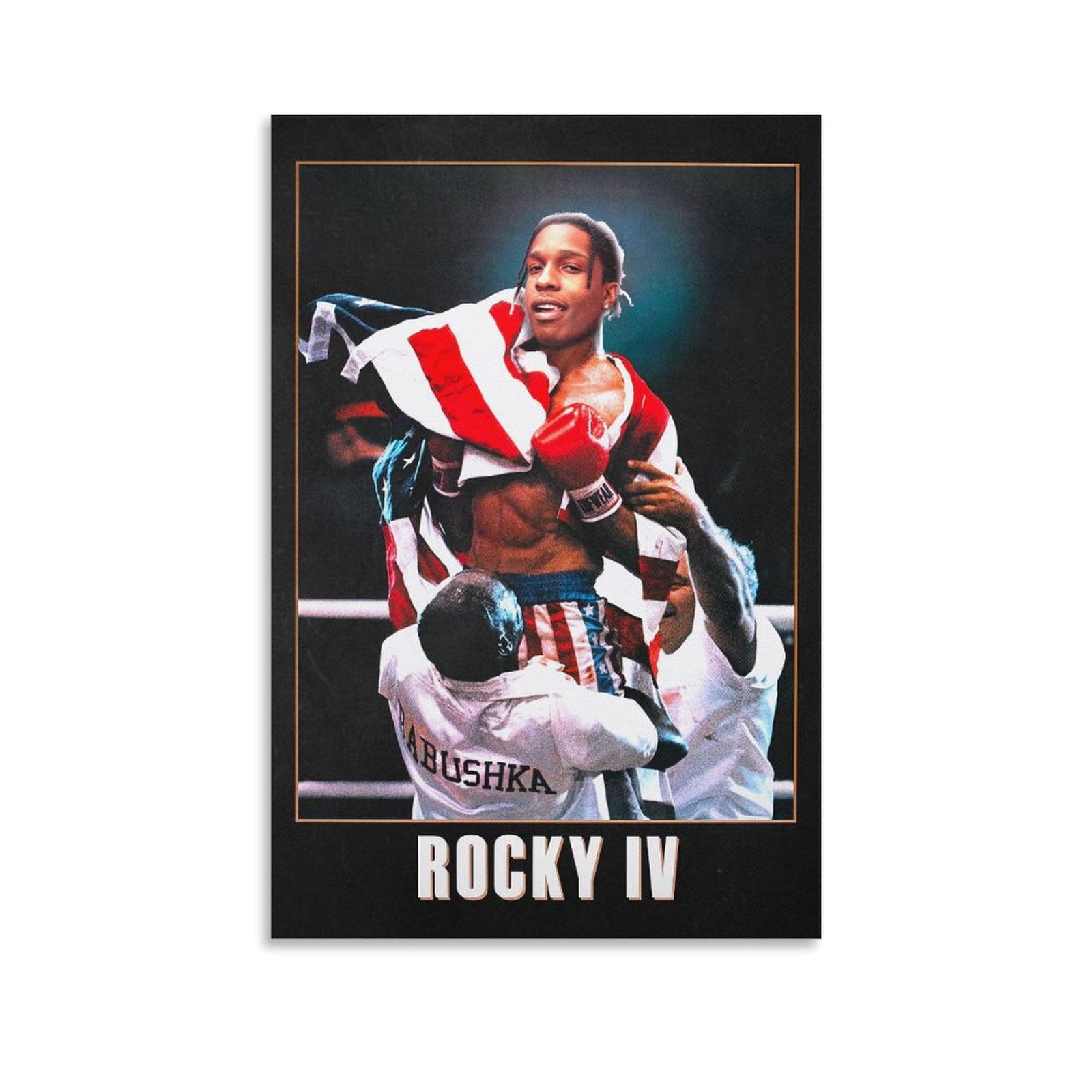 Rapper ASAP Music Rocky Rap Hip Hop R&B Singer Art Poster (2) Art ...