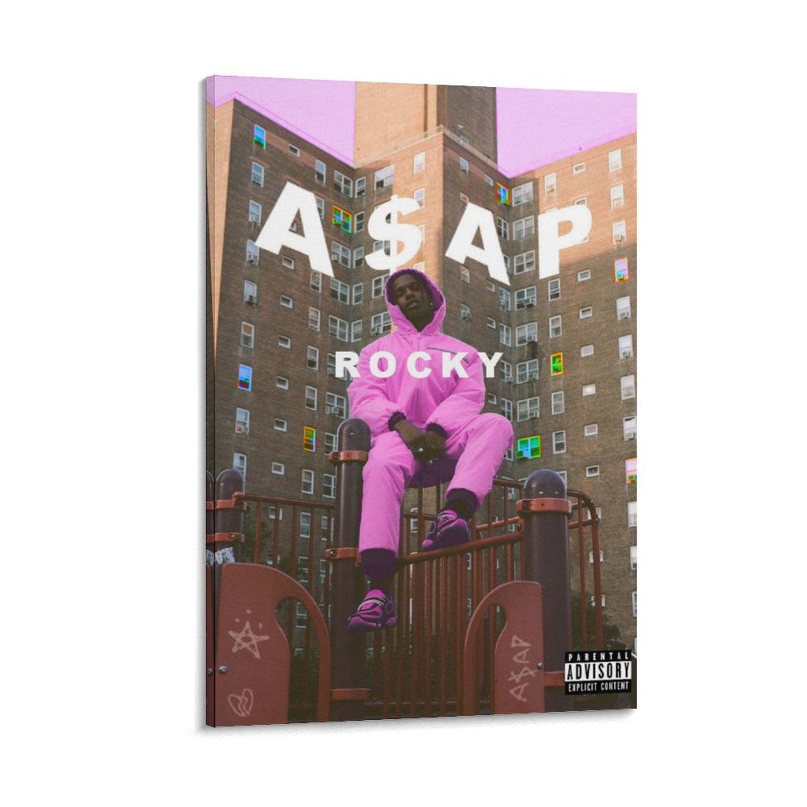 Rapper ASAP Music Rocky Rap Hip Hop R&B Singer Art Poster (6) Gifts ...