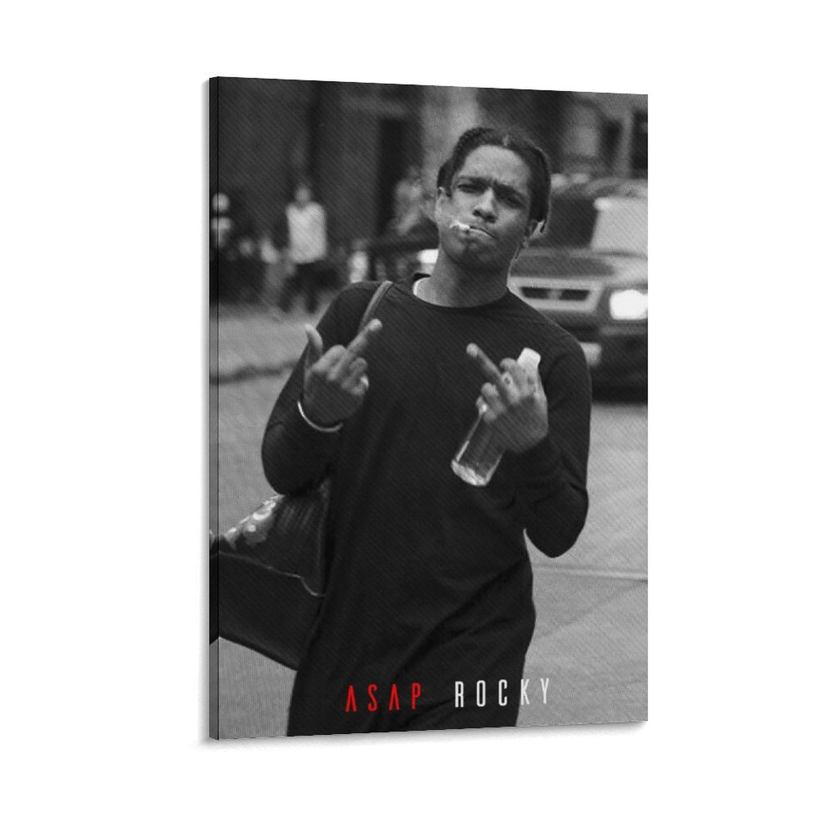 Rapper ASAP Music Rocky Rap Hip Hop R&B Singer Art Poster (9) Print ...