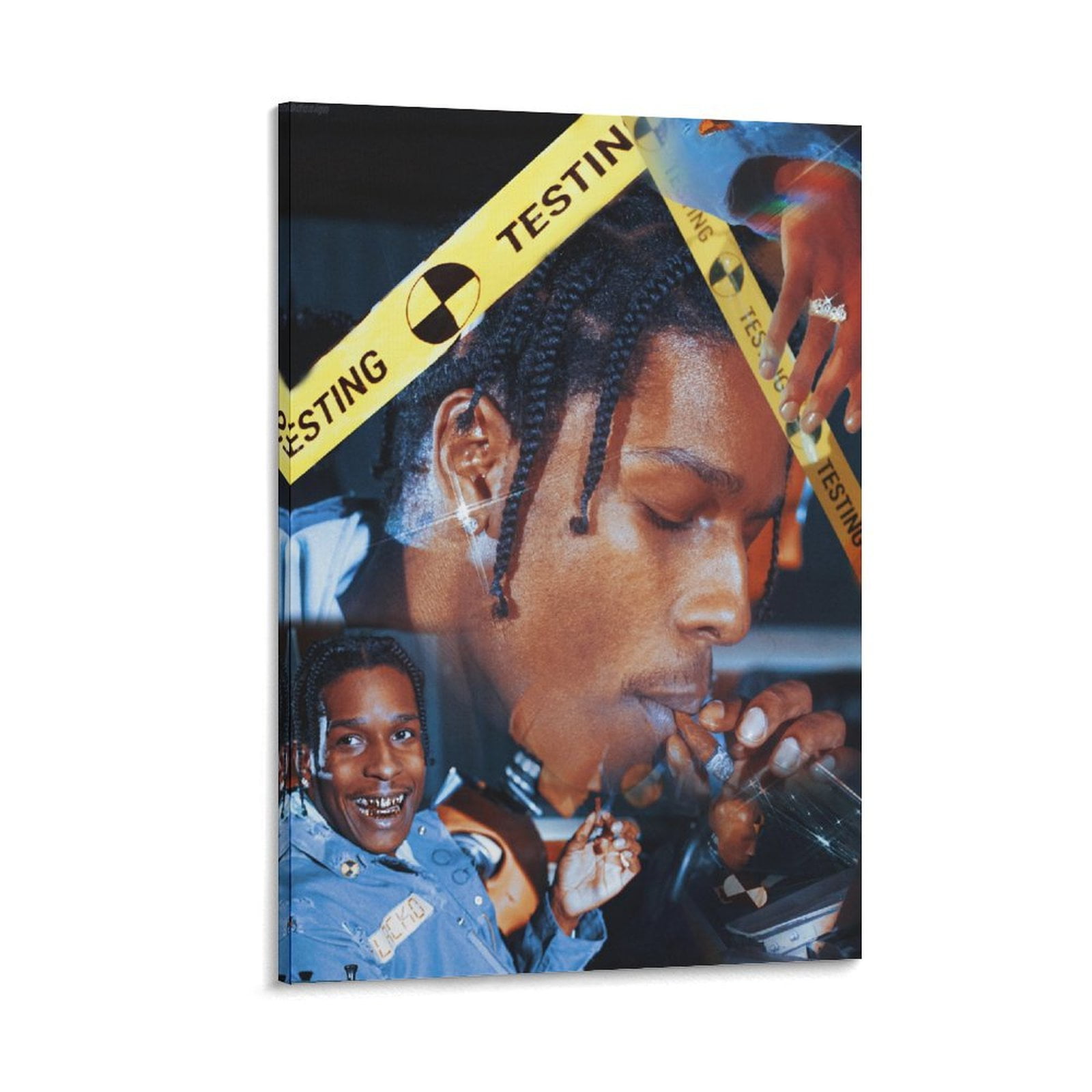 Rapper ASAP Music Rocky Rap Hip Hop R&B Singer Collage Poster (3 ...