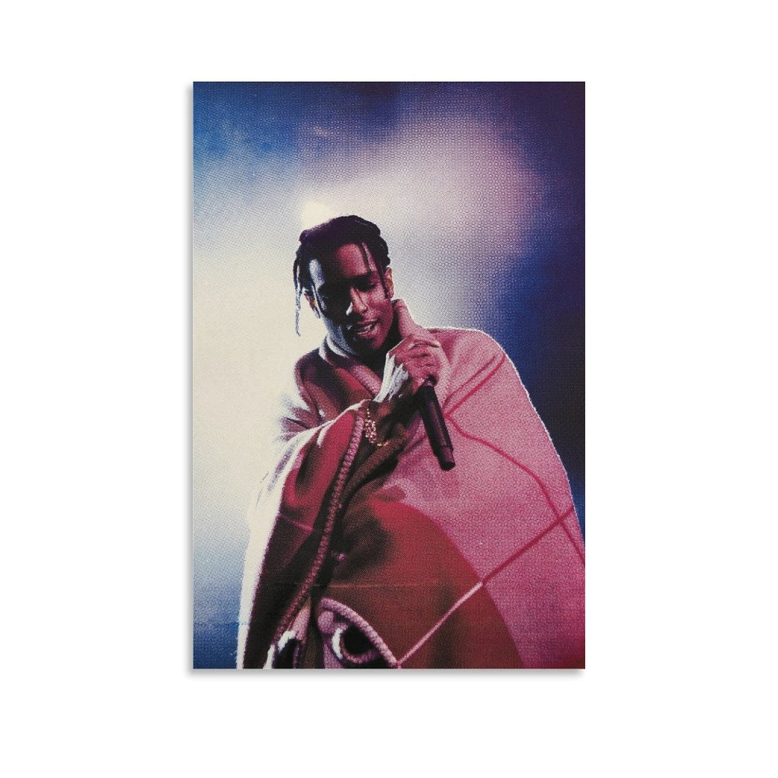 Rapper ASAP Music Rocky Rap Hip Hop R&B Singer Poster (1) Posters Art ...