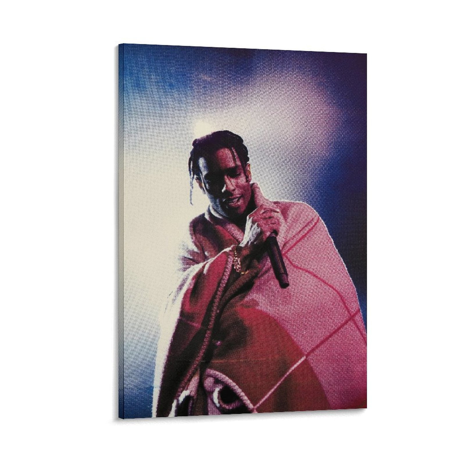 Rapper ASAP Music Rocky Rap Hip Hop R&B Singer Poster (1) Wall Art ...