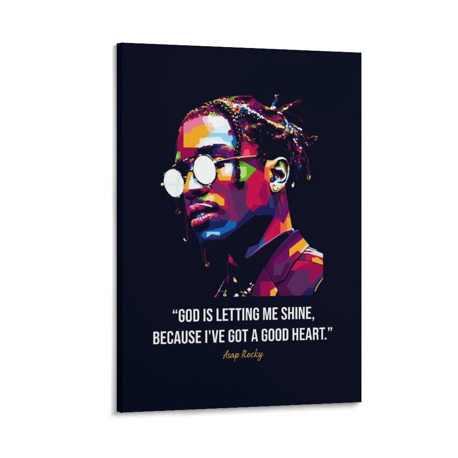 Rapper ASAP Music Rocky Rap Hip Hop R&B Singer Poster (4) Artworks ...