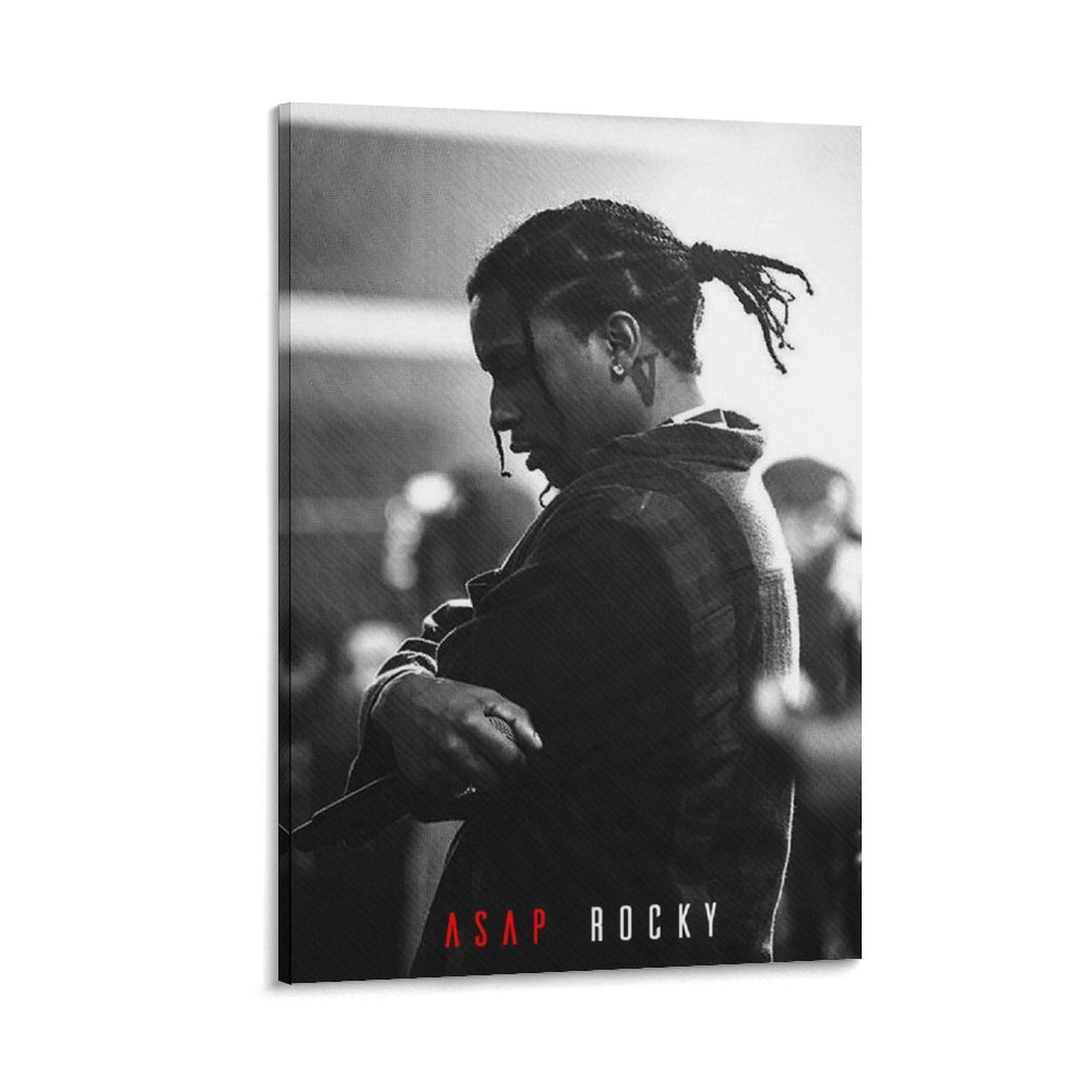 Rapper ASAP Music Rocky Rap Hip Hop R&B Singer Poster (5) Canvas Poster ...