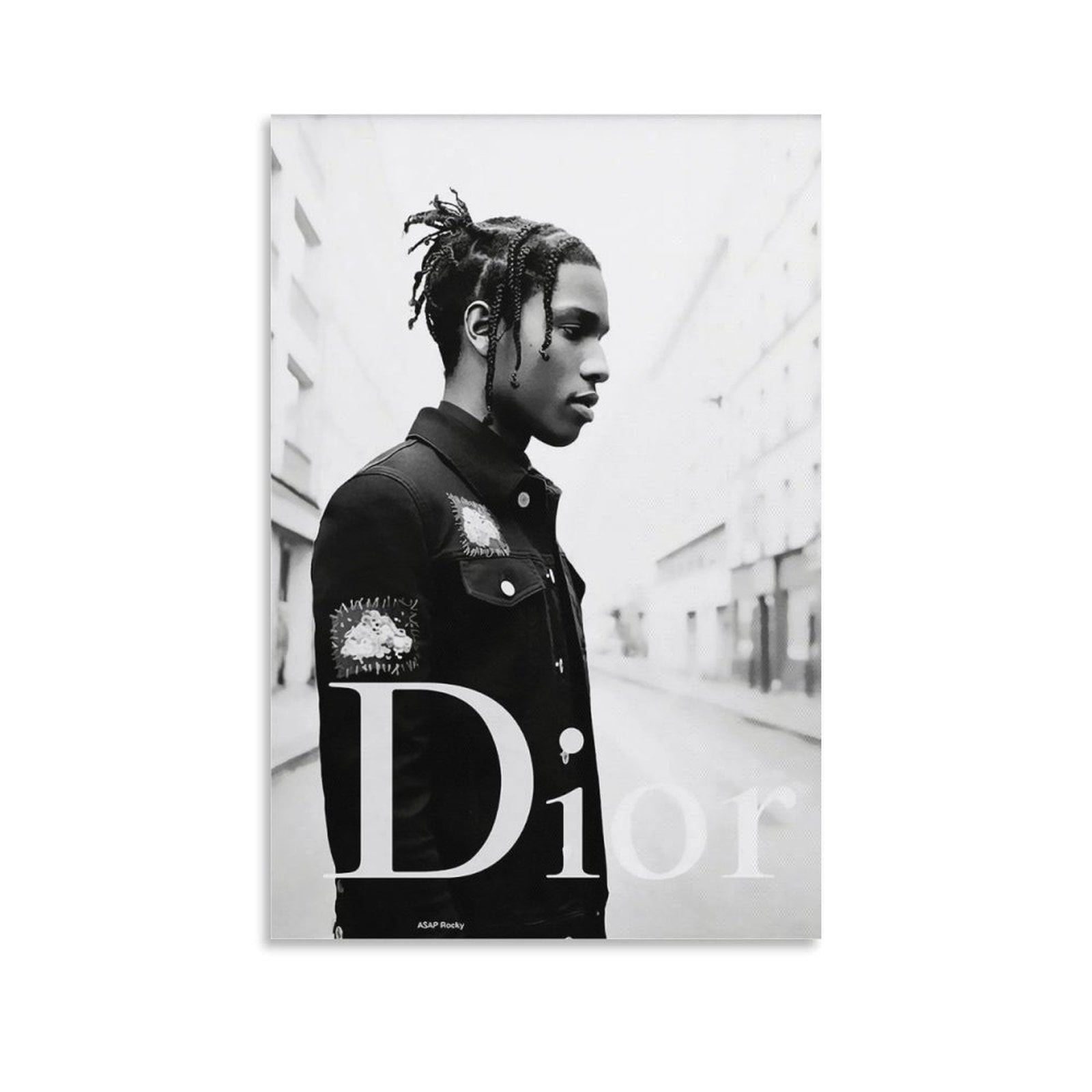 Rapper ASAP Music Rocky Rap Hip Hop R&B Singer Poster (7) Wall Art ...