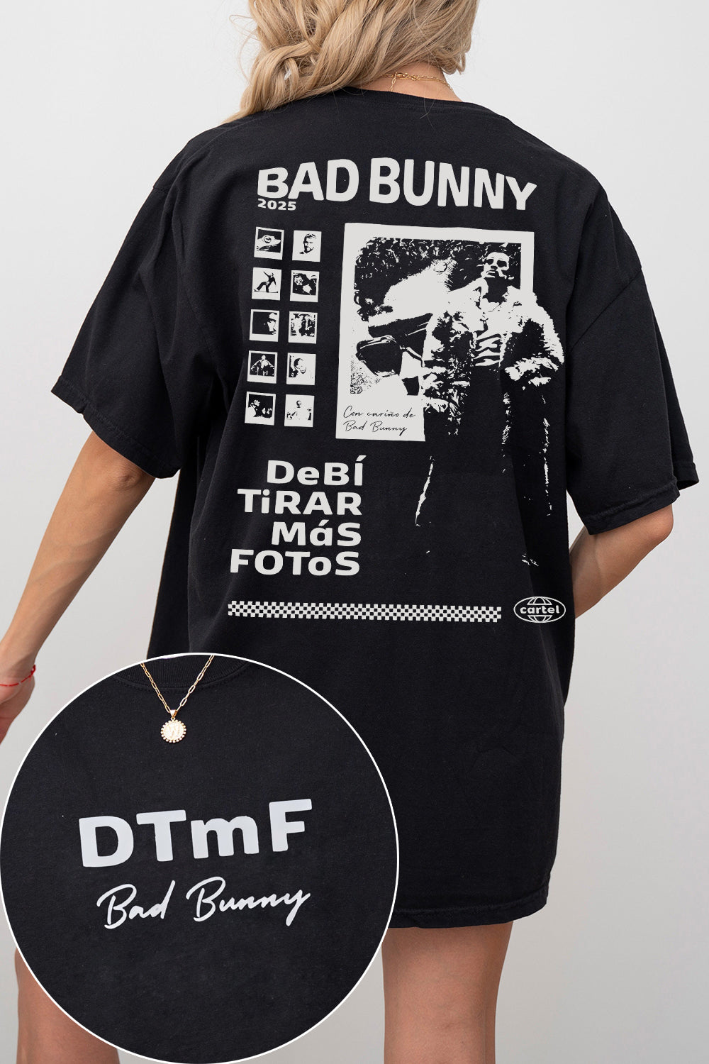Rapper Bad Bun.ny Unisex 2 Sides Tshirt, Debí Tir.ar Más Fot.os New ...