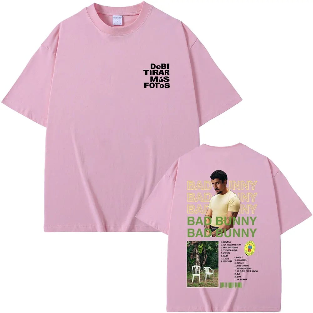 Rapper Bad Bunny DTMFG 2025 New Album T-Shirts, Hip Hop Fashion Unisex ...