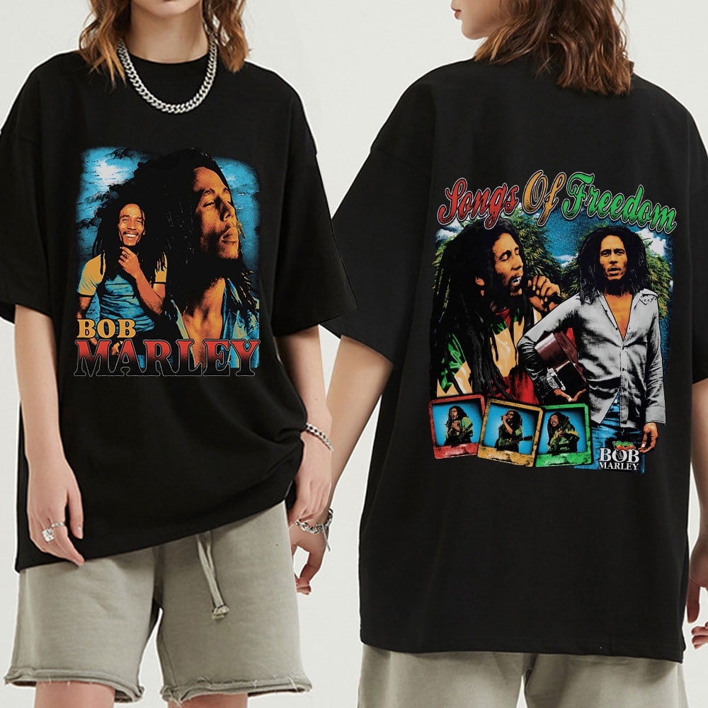 Customer reviews for Rapper Bob Marley T Shirt Music Album Graphic ...