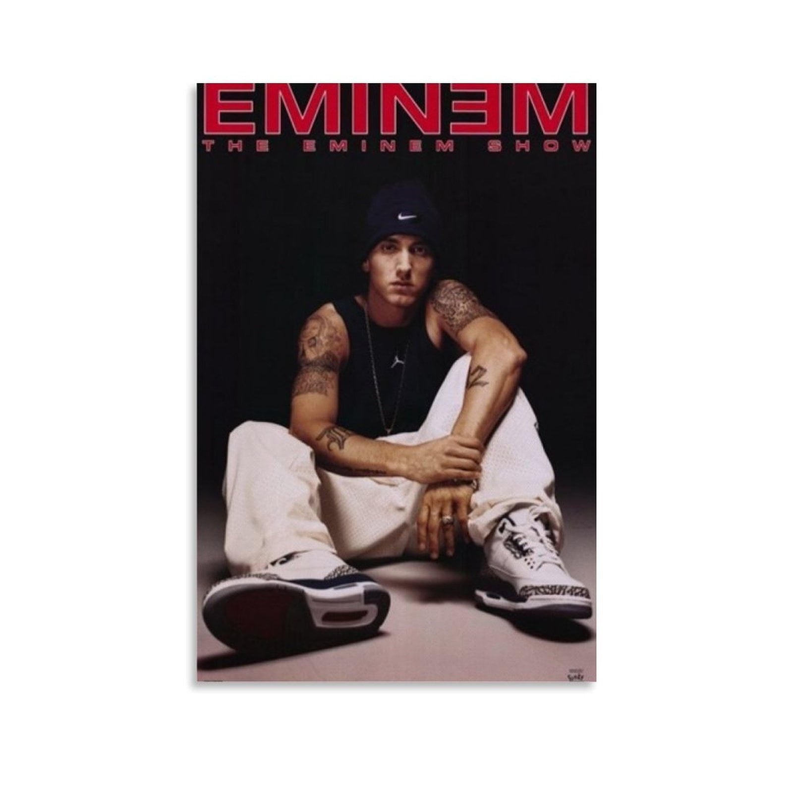 Rapper Eminem Music (1) Painting Vintage Poster Picture Print Wall Art ...