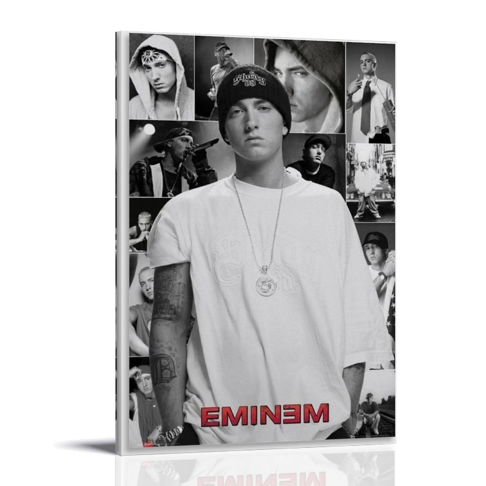 Rapper Eminem Music (4) Painting Vintage Poster Picture Print Wall Art ...