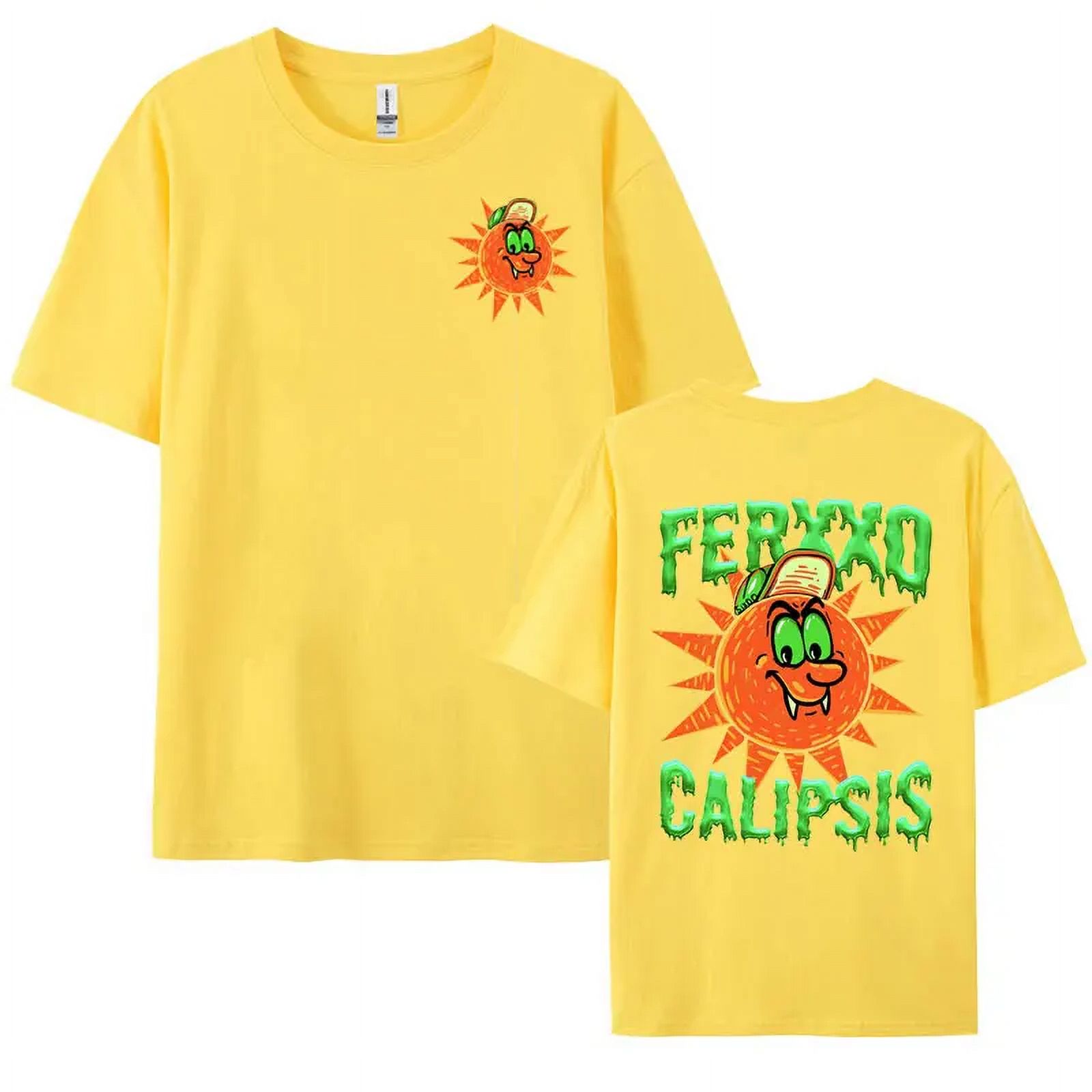 Rapper Feid Ferxxocalipsis World Tour 2024 Tee Shirt Men's Women ...