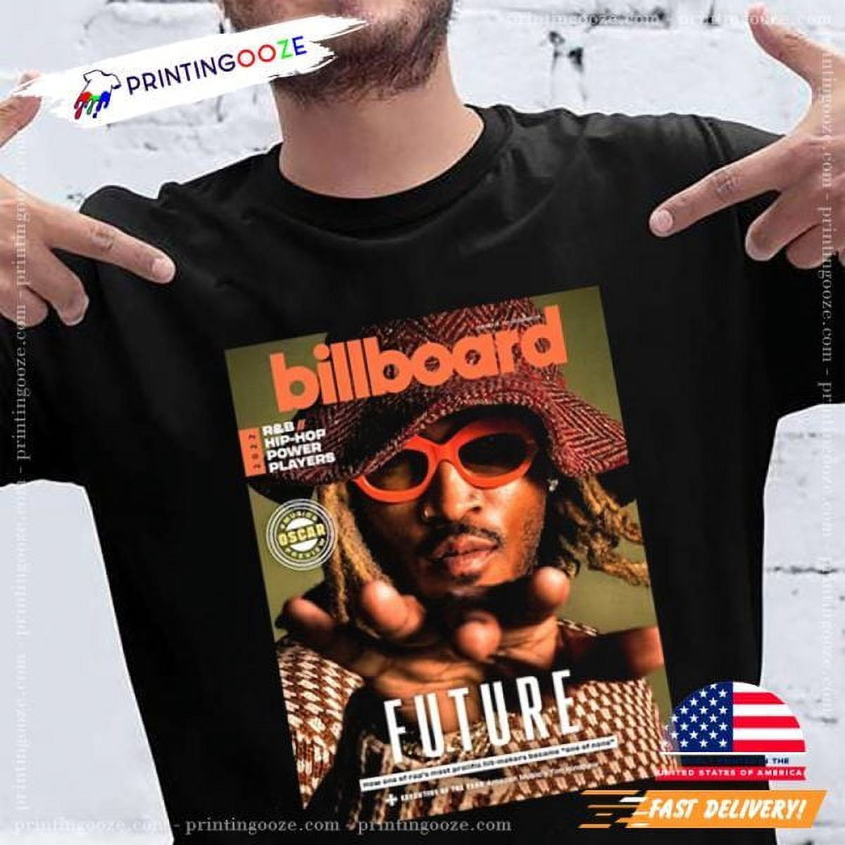 Rapper Future Music Billboard Poster Tee - Walmart.com