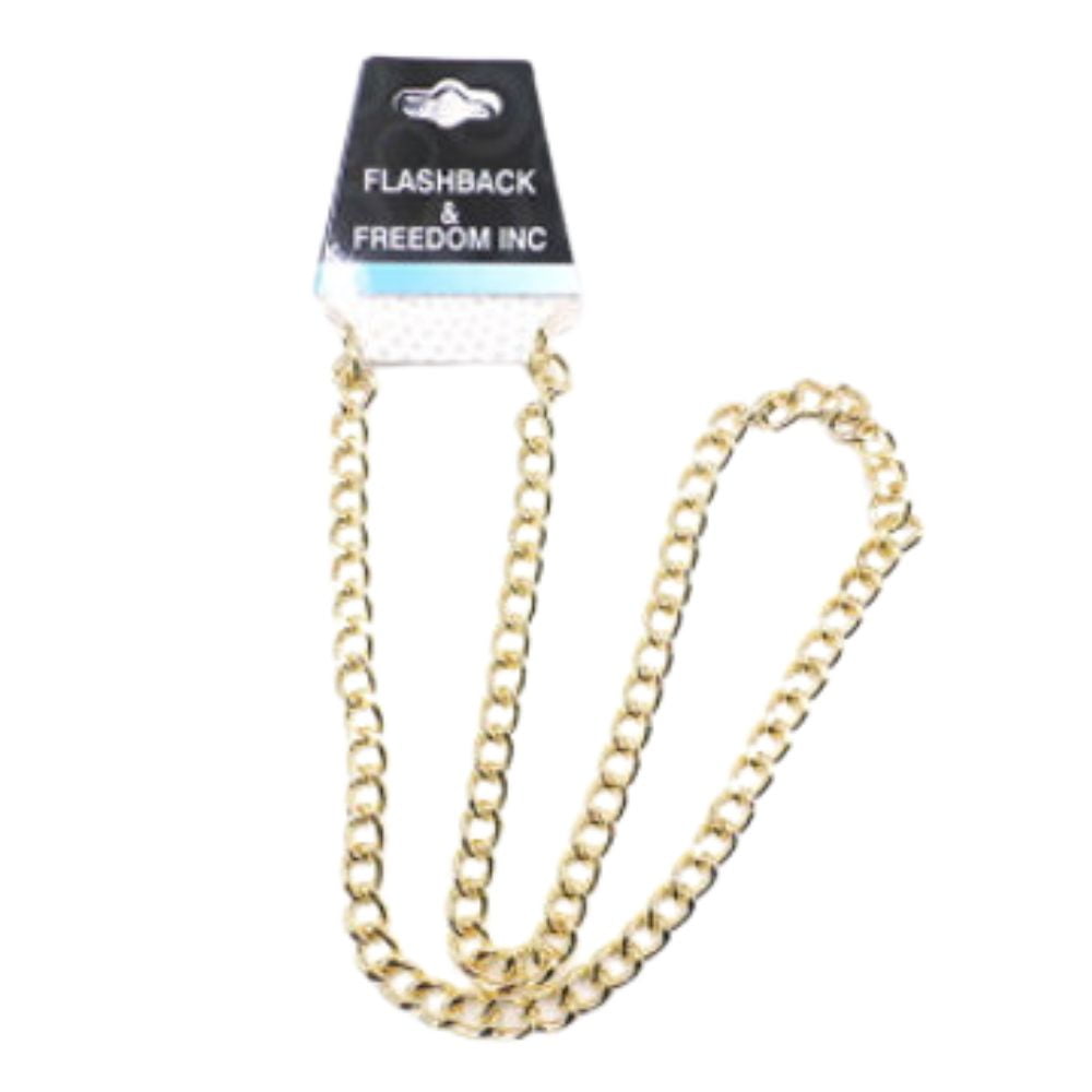 Rapper Gold Chain 28 Inch Necklace - Walmart.com
