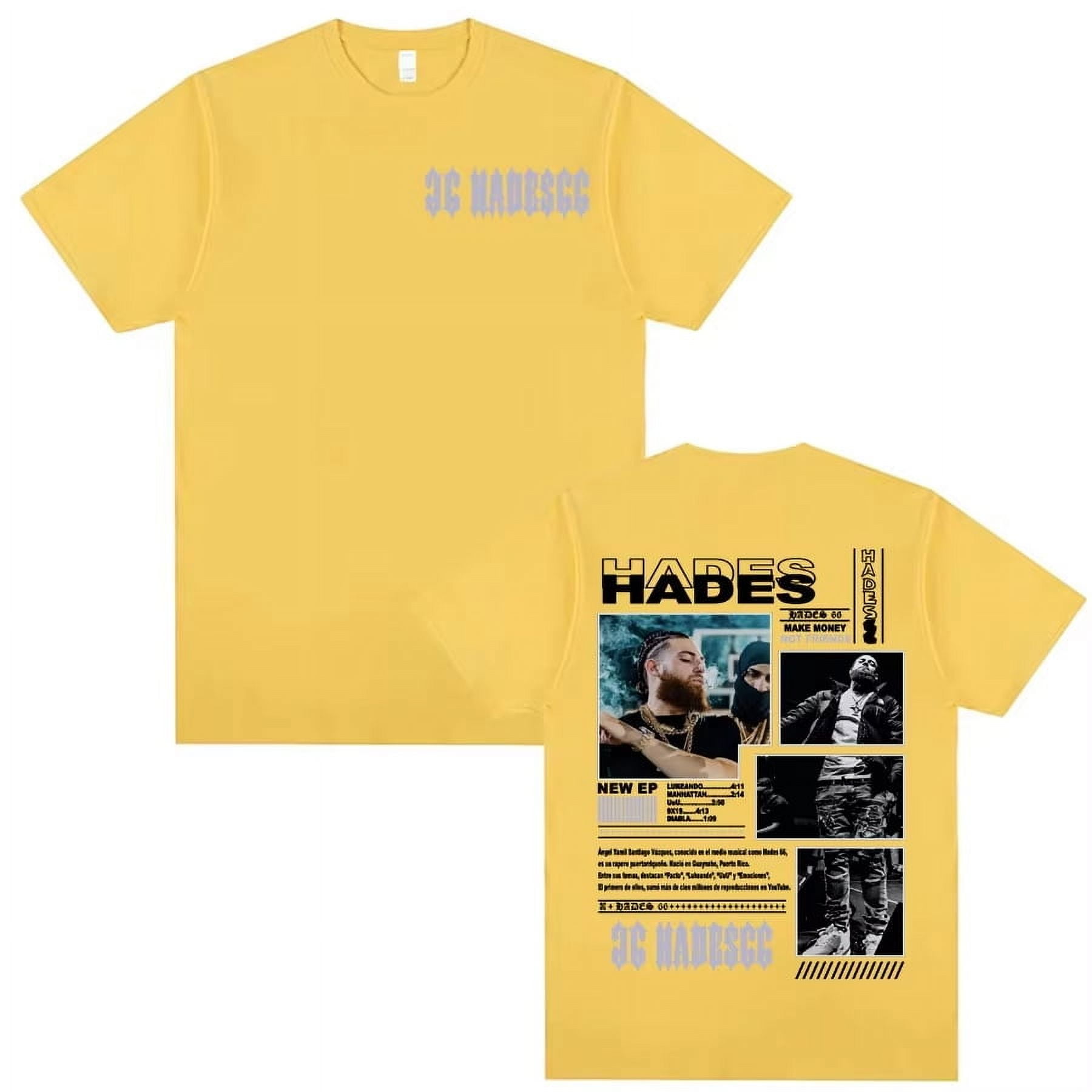 Rapper Hades 66 Make Money Not Friends 2025 Tour T-Shirt Unisex Short ...