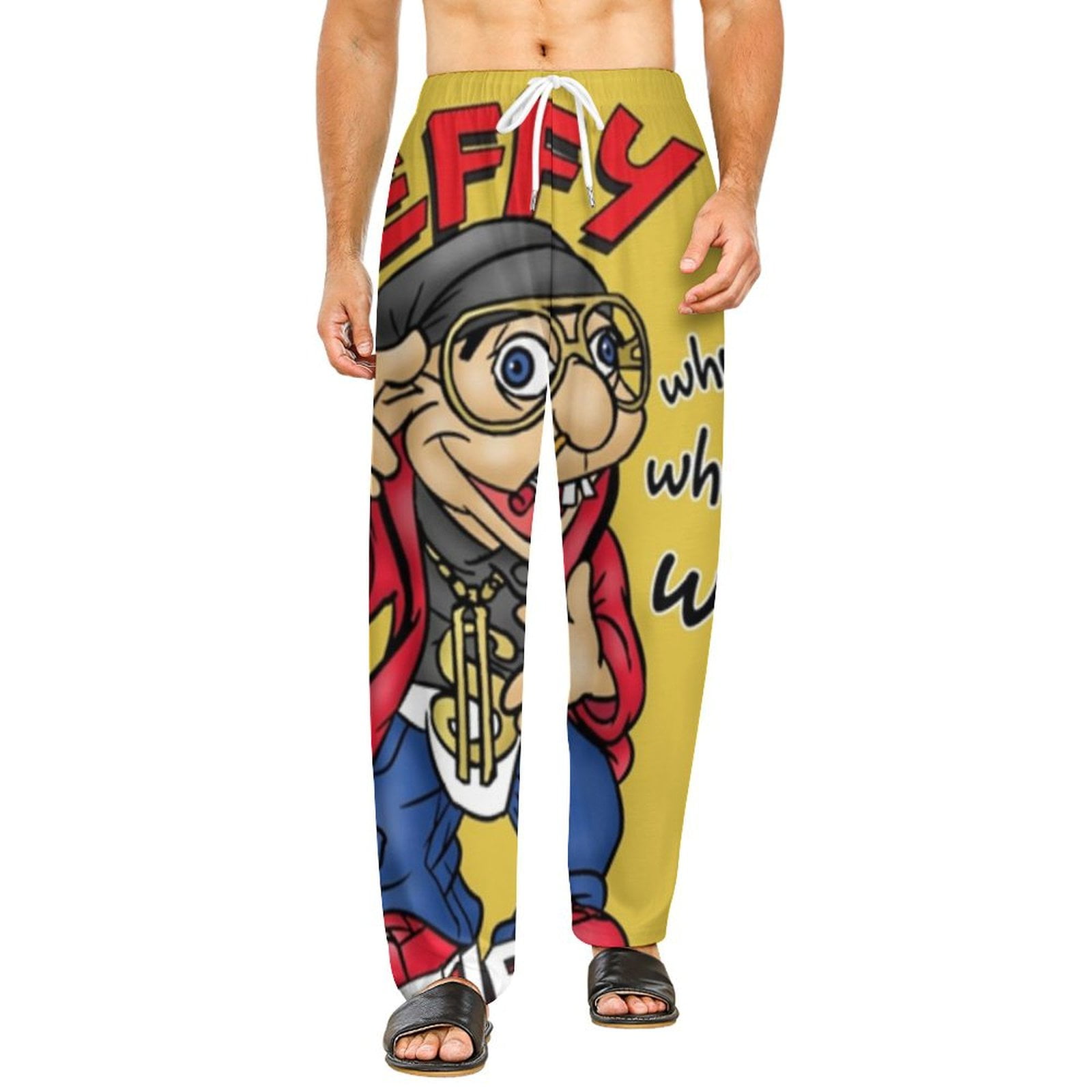 Rapper Jeffy Puppet Unisex Pajama Pants Bottoms Daily Cozy Soft Lounge ...