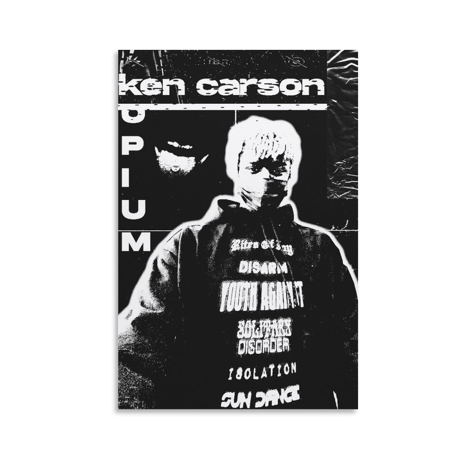 Rapper Ken Carson Rap Hip Hop Music Singer Art Poster (1) Canvas Poster ...