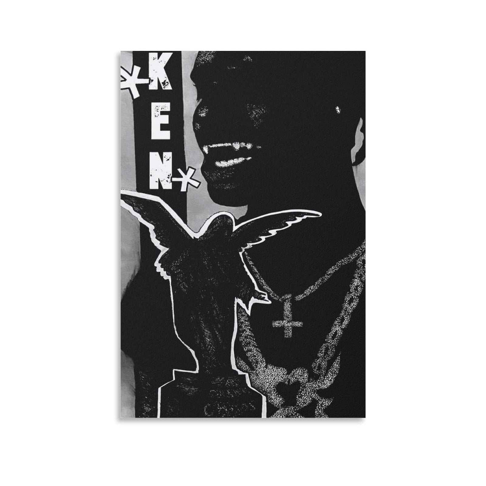 Rapper Ken Carson Rap Hip Hop Music Singer Art Poster (3) Canvas Art ...