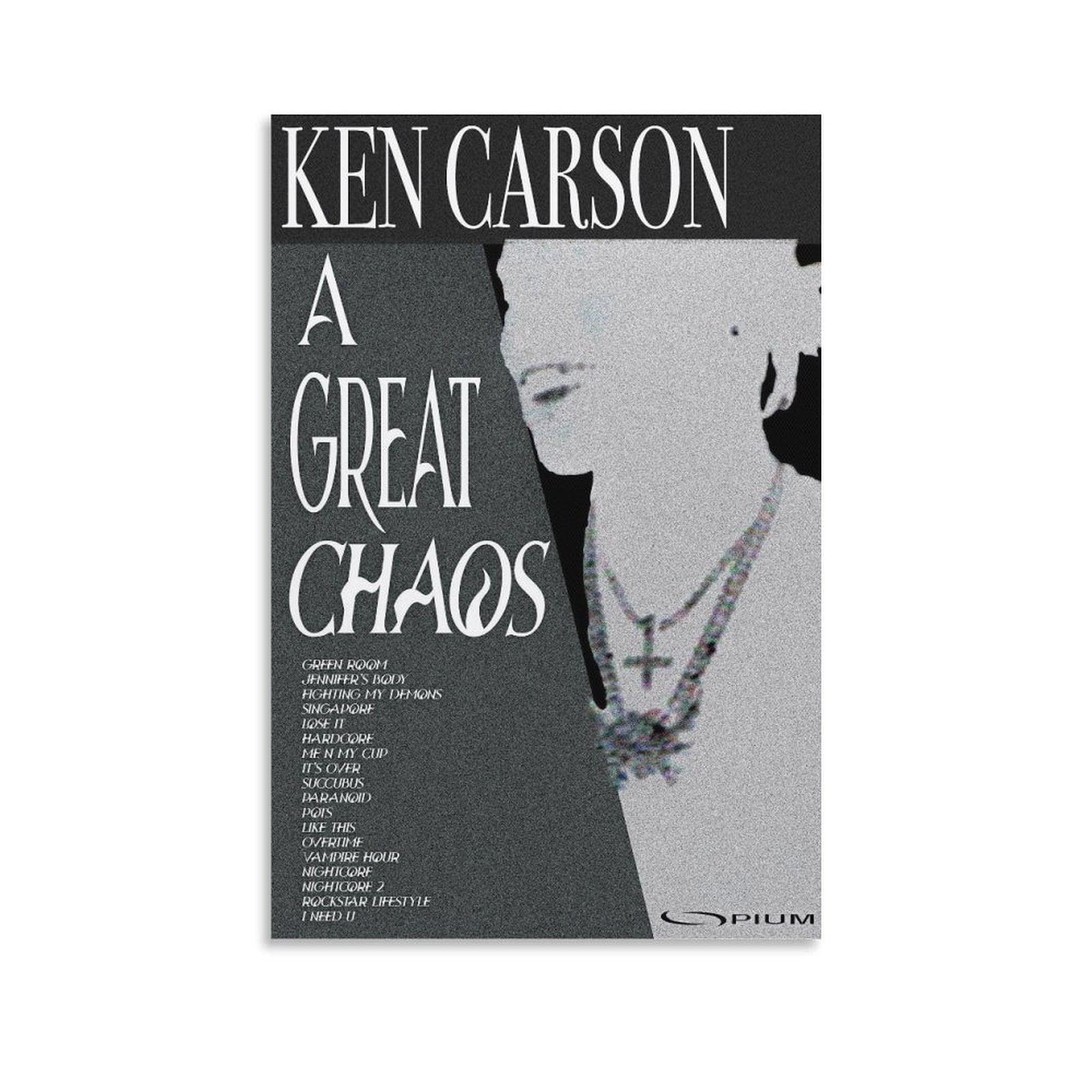Rapper Ken Carson Rap Hip Hop Music Singer Art Poster (7) Print Photo ...