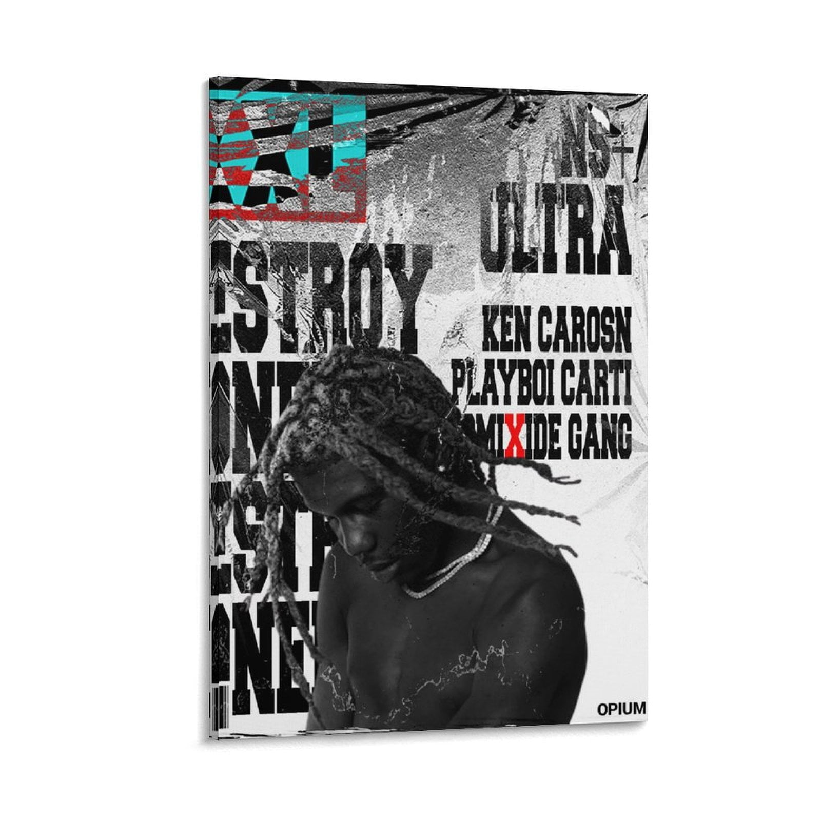 Rapper Ken Carson Rap Hip Hop Music Singer Art Poster (8) Print Photo ...