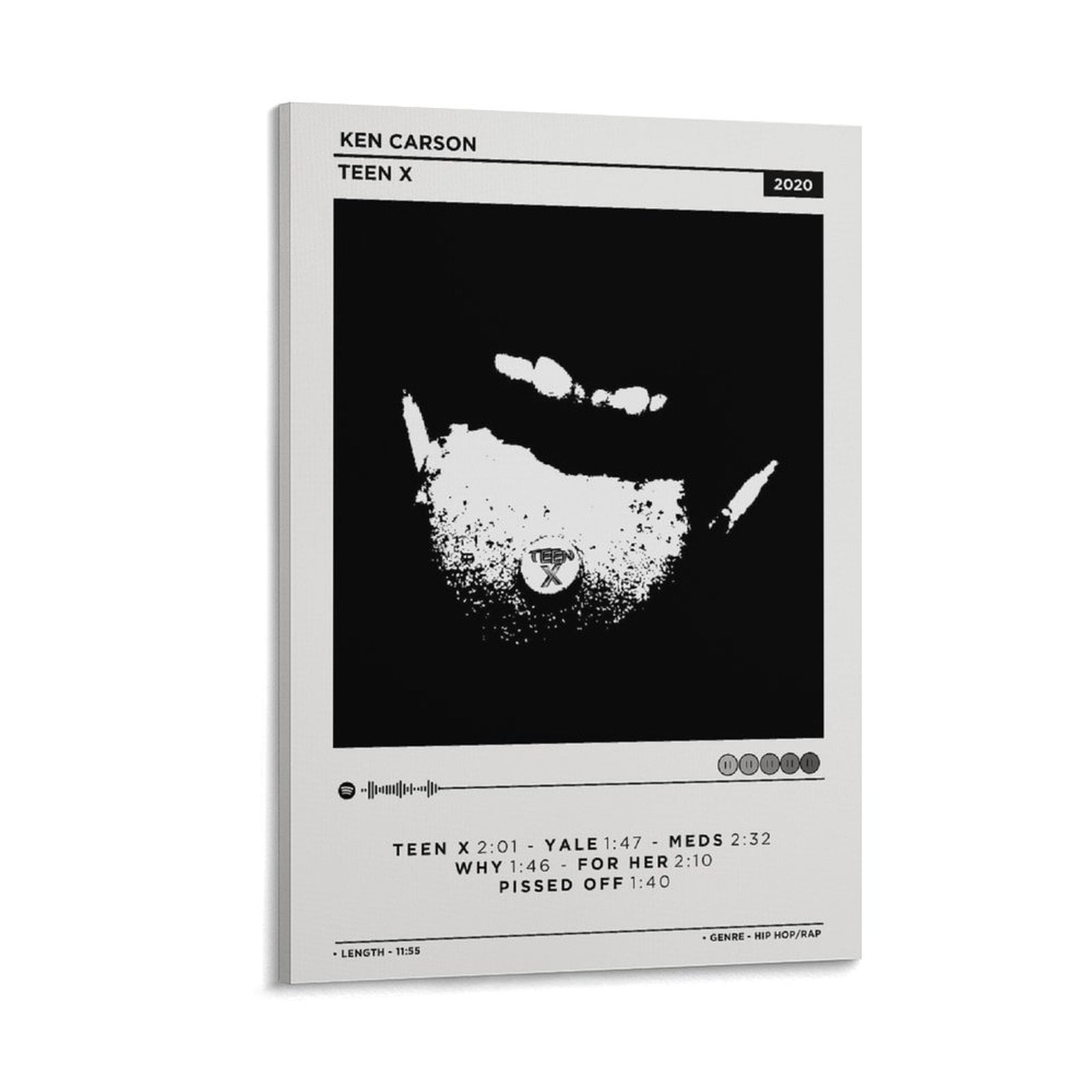 Rapper Ken Carson Rap Hip Hop Teen X Music Album Cover Poster (2) Home ...