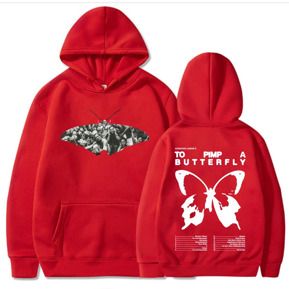 Rapper Kendrick Lamar To Pimp A Butterfly Graphic Hoodie Men Women Hip ...