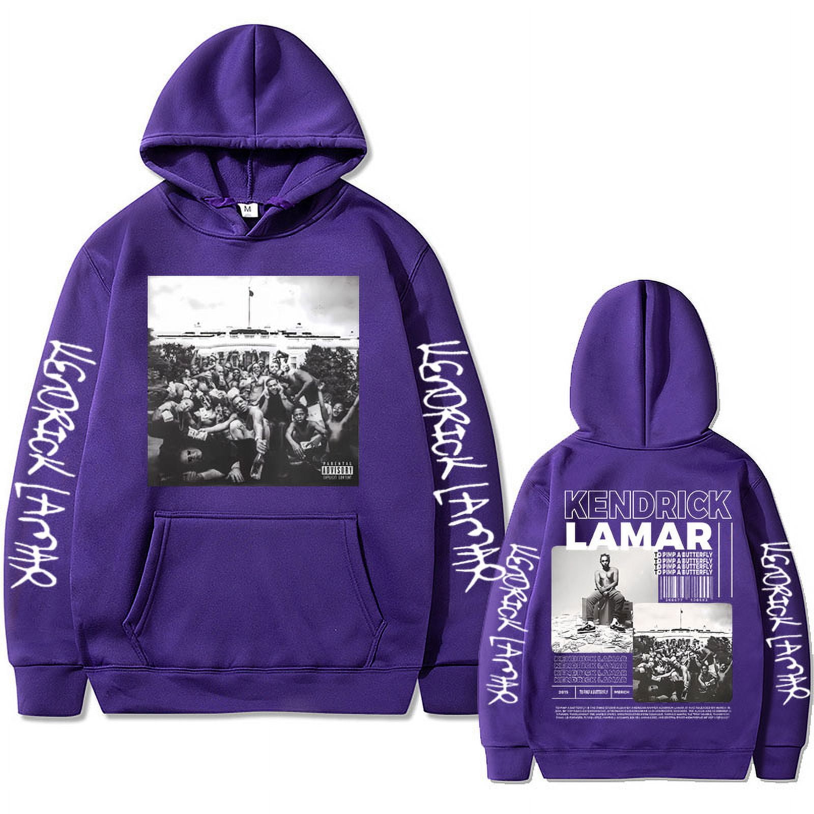 Rapper Kendrick Lamar To Pimp A Butterfly Graphic Hoodie Men Women Hip ...