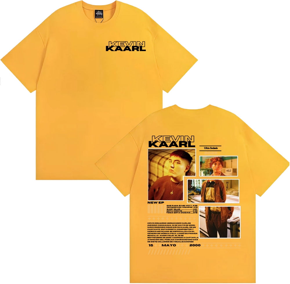 Rapper Kevin Kaarl Ultra Sodade Tour 2025 Graphic T Shirt Men Women ...
