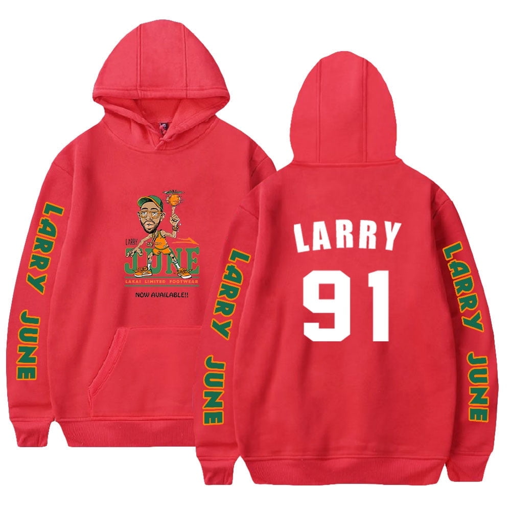 Rapper Larry June Hoodie streetwear unisex fashion pullover 91, used to ...