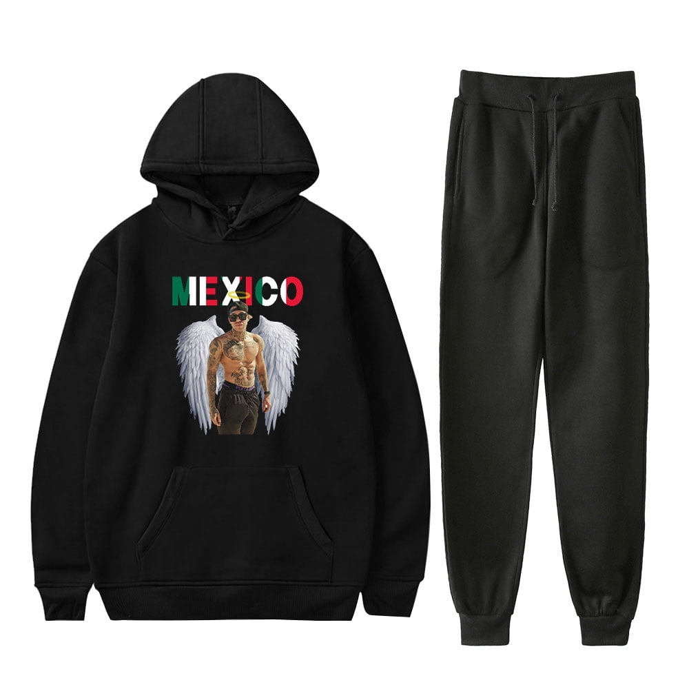 Rapper Lefty Sm Hoodie Suit Man/Woman Hip Hop Casual Two Piece Suit ...