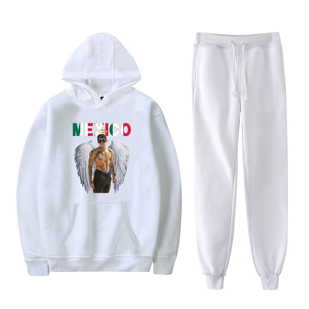 Rapper Lefty Sm Hoodie Suit Man/Woman Hip Hop Casual Two Piece Suit ...