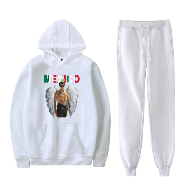Rapper Lefty Sm Hoodie Suit Man/Woman Hip Hop Casual Two Piece Suit ...