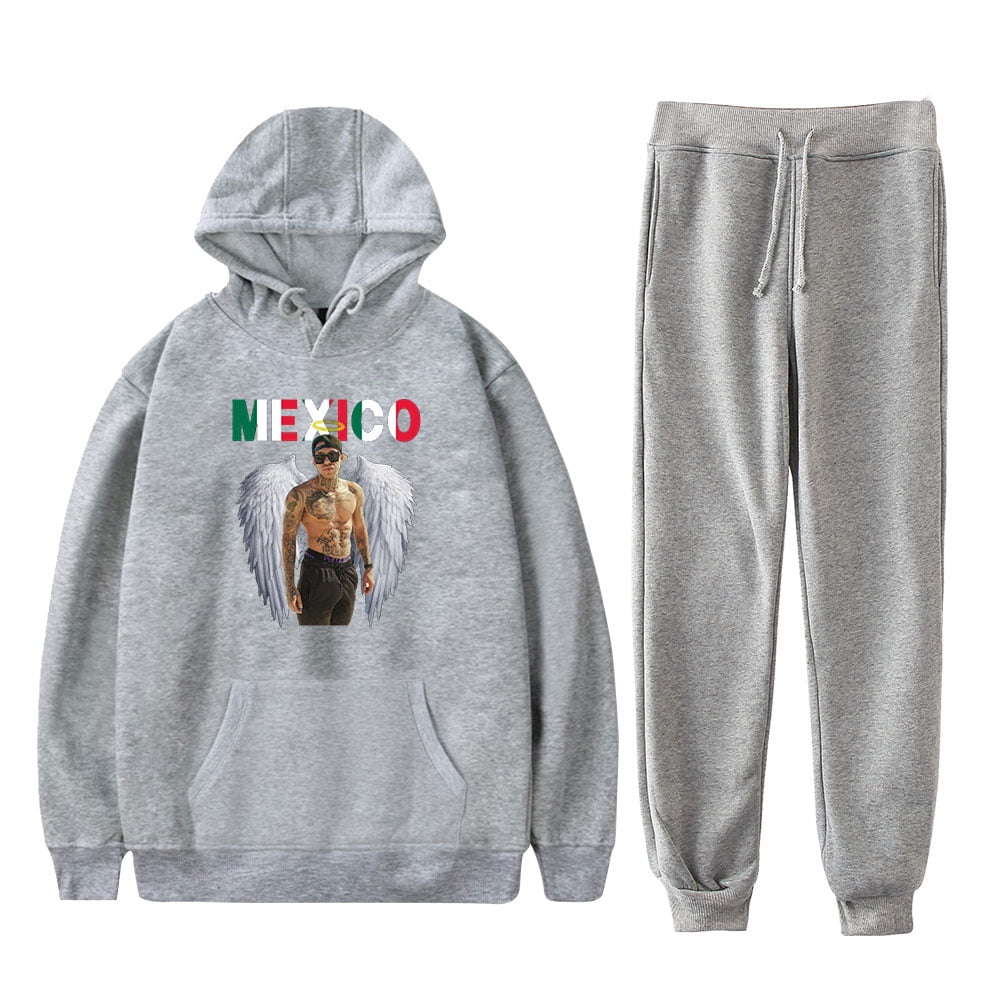 Rapper Lefty Sm Hoodie Suit Man/Woman Hip Hop Casual Two Piece Suit ...