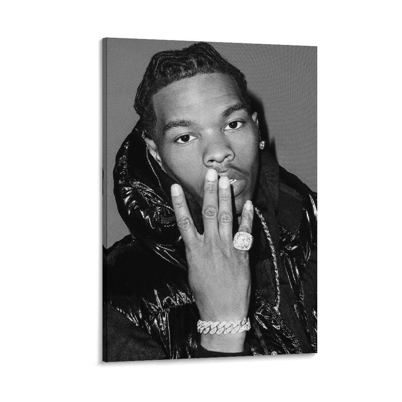 Rapper Lil Music Baby Poster Rap Hip Hop Singer Art Posters (3) Canvas ...