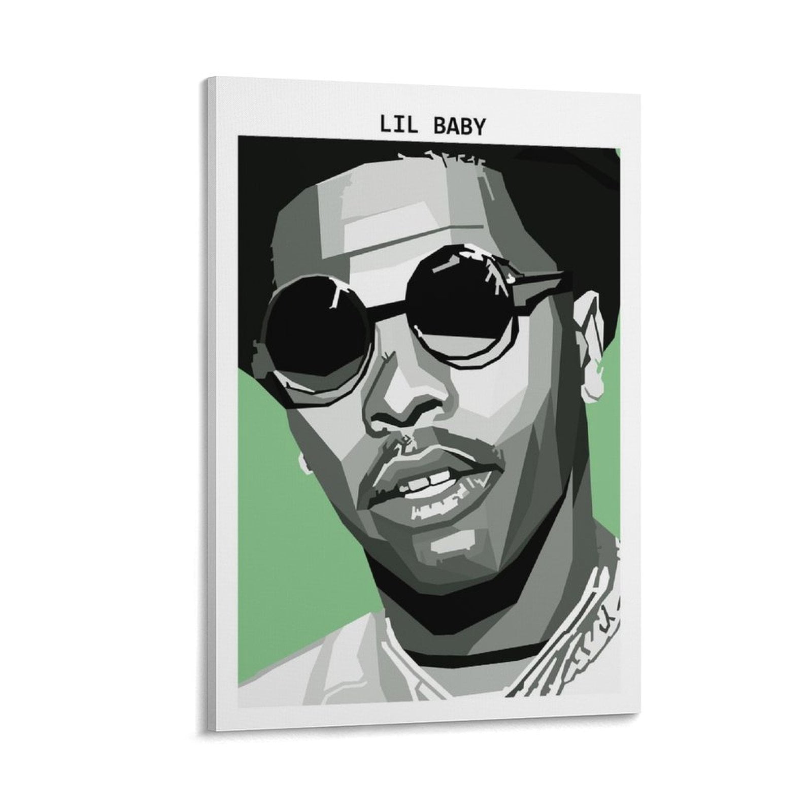 Rapper Lil Music Baby Poster Rap Hip Hop Singer Art Posters (6) Canvas ...