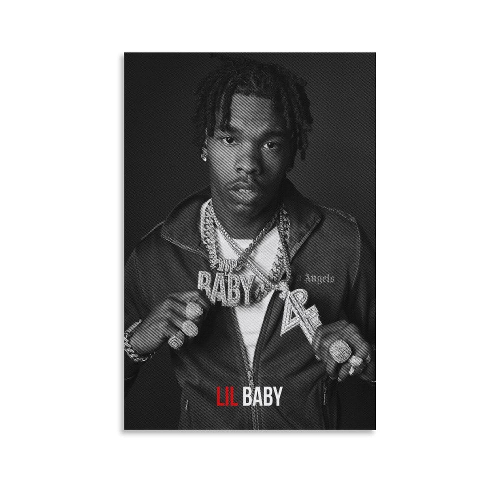 Rapper Lil Music Baby Poster Rap Hip Hop Singer Art Posters (7 ...