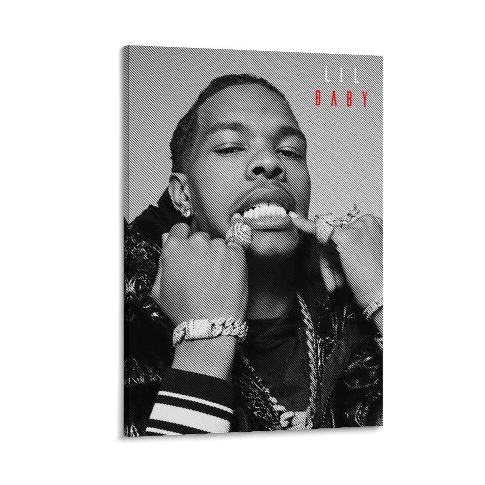 Rapper Lil Music Baby Poster Rap Hip Hop Singer Art Posters (8) Picture ...