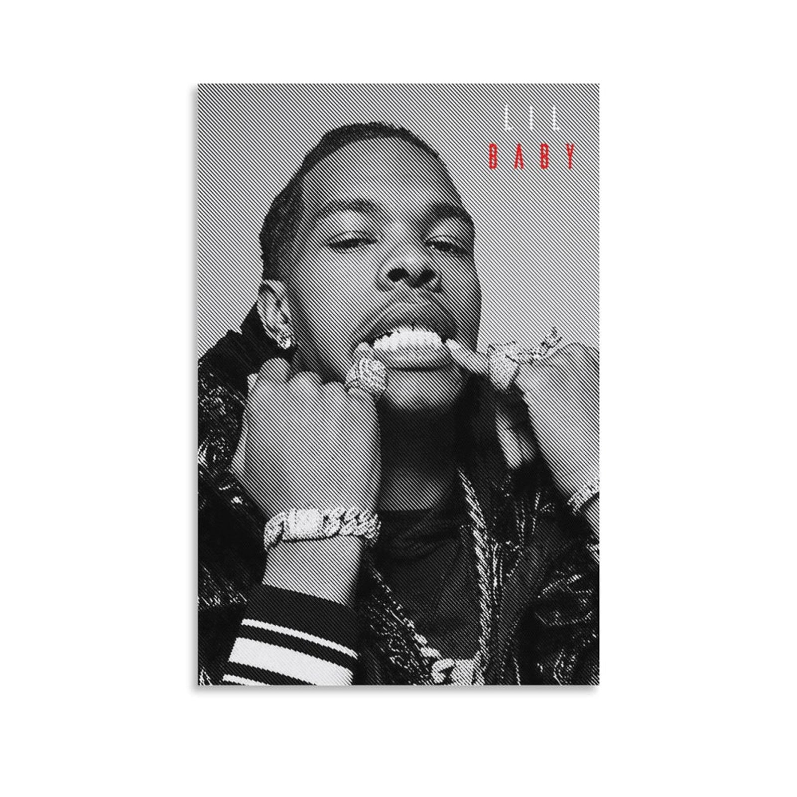 Rapper Lil Music Baby Poster Rap Hip Hop Singer Art Posters (8) Poster ...