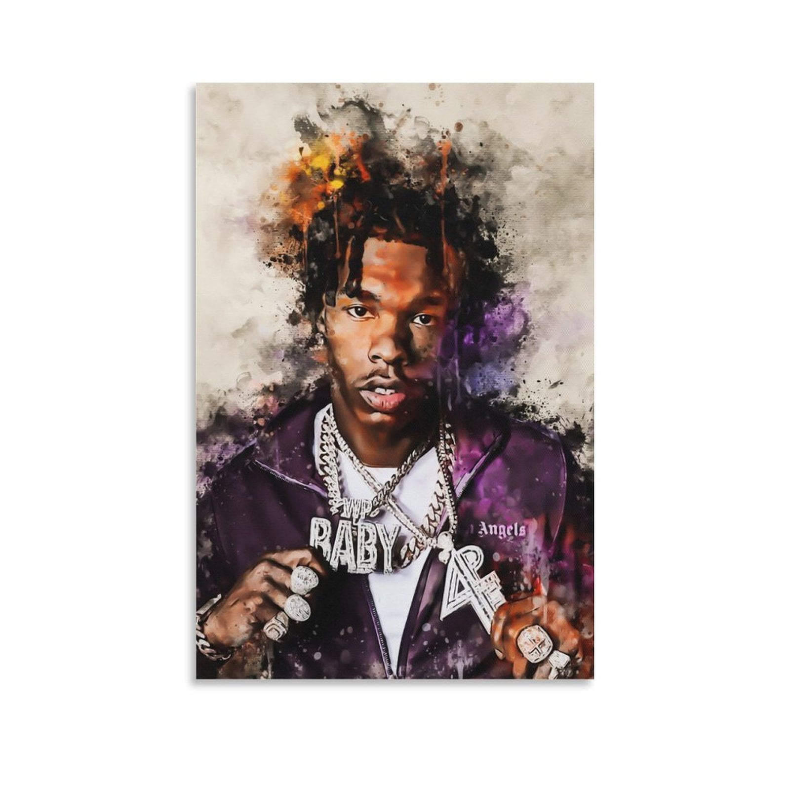 Rapper Lil Music Baby Poster Rap Hip Hop Singer Art Posters (9 ...