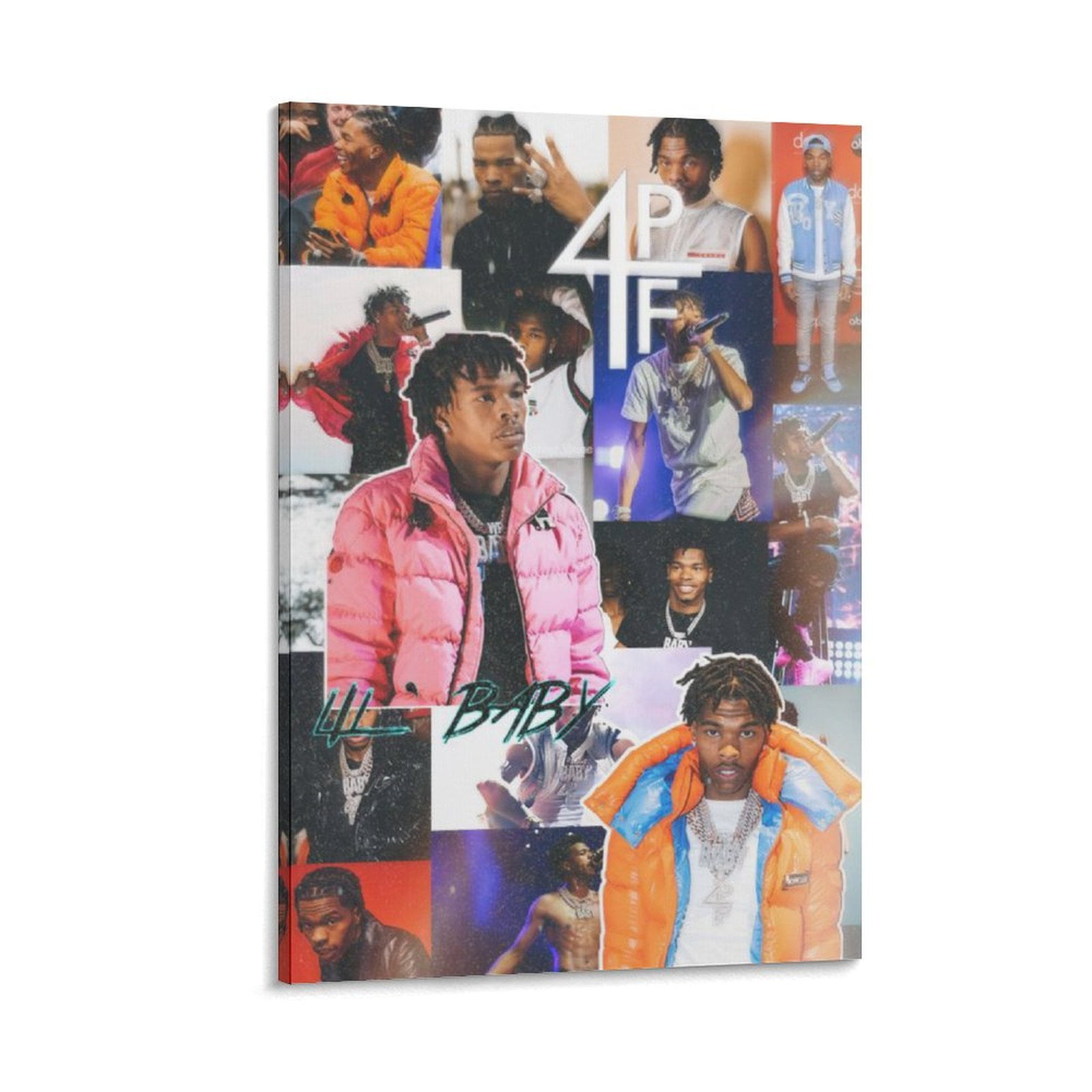 Rapper Lil Music Baby Poster Rap Hip Hop Singer Collage Posters (7 ...