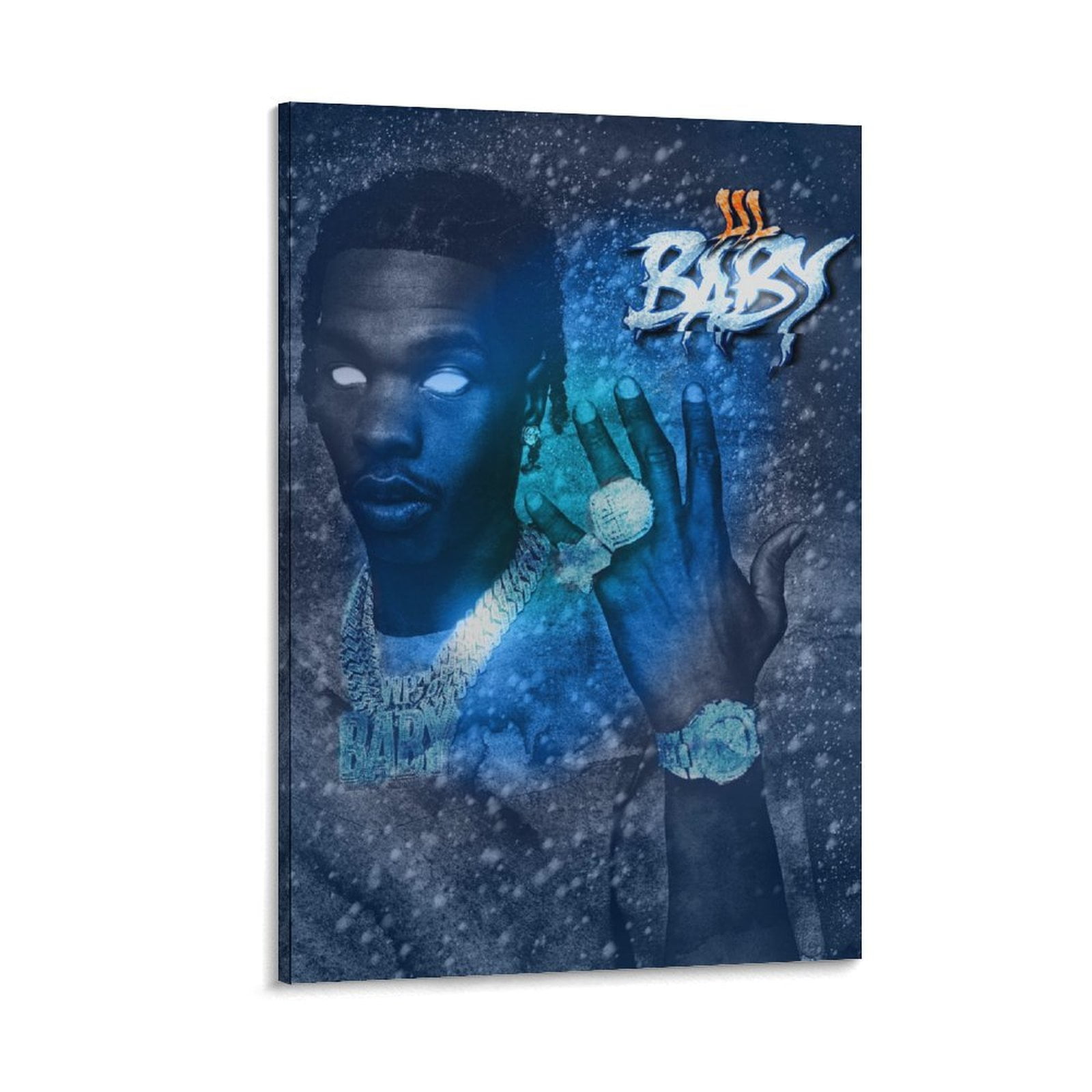 Rapper Lil Music Baby Poster Rap Hip Hop Singer Posters (1) Wall Art ...