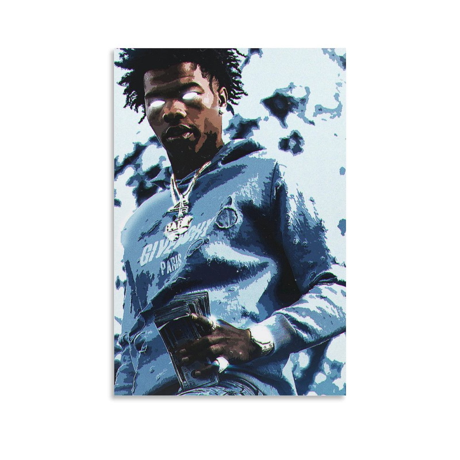 Rapper Lil Music Baby Poster Rap Hip Hop Singer Posters (12) Artworks ...