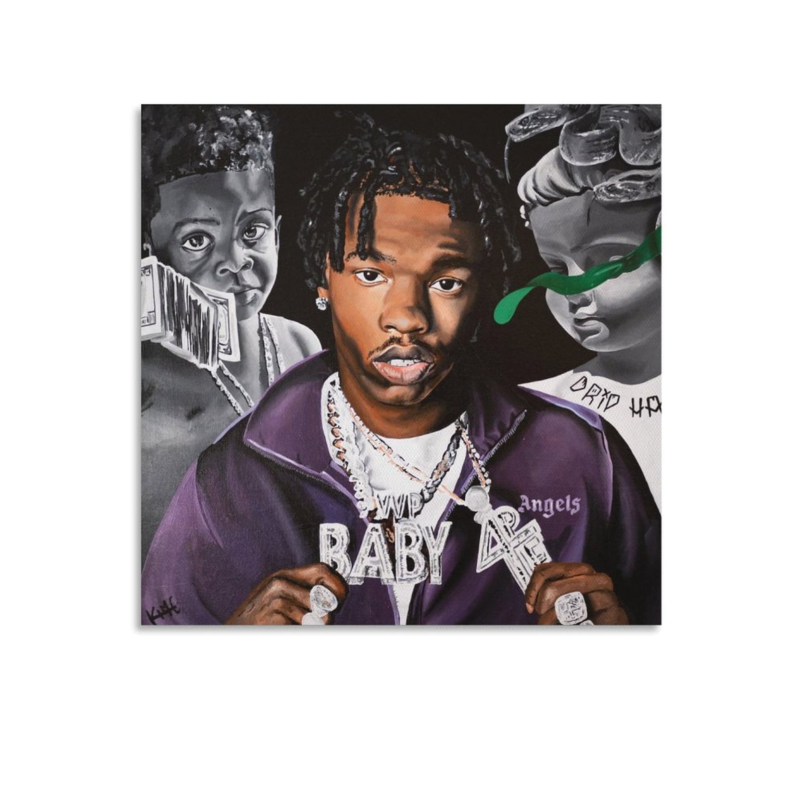Rapper Lil Music Baby Poster Rap Hip Hop Singer Posters (2) Room ...