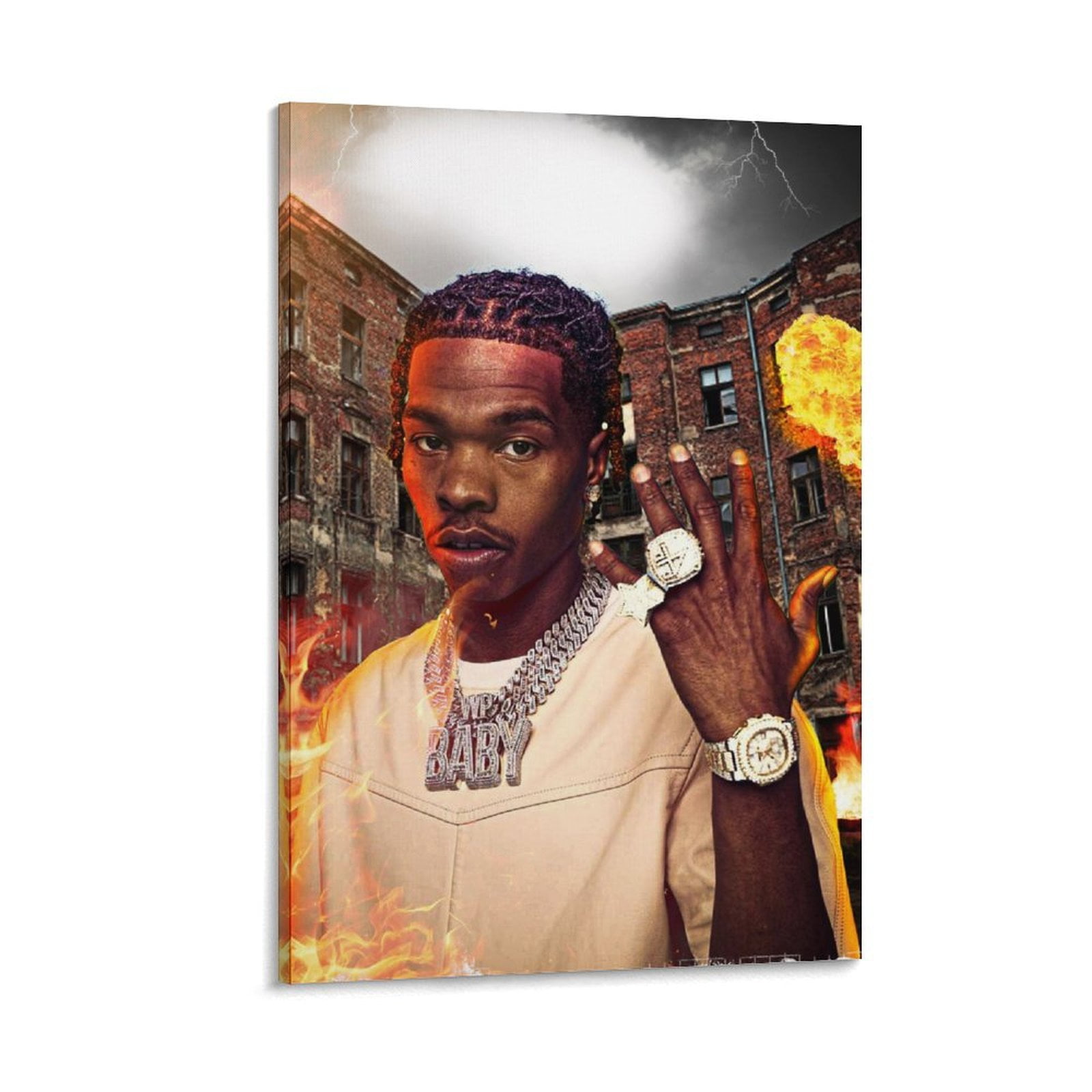 Rapper Lil Music Baby Poster Rap Hip Hop Singer Posters (8) Poster ...
