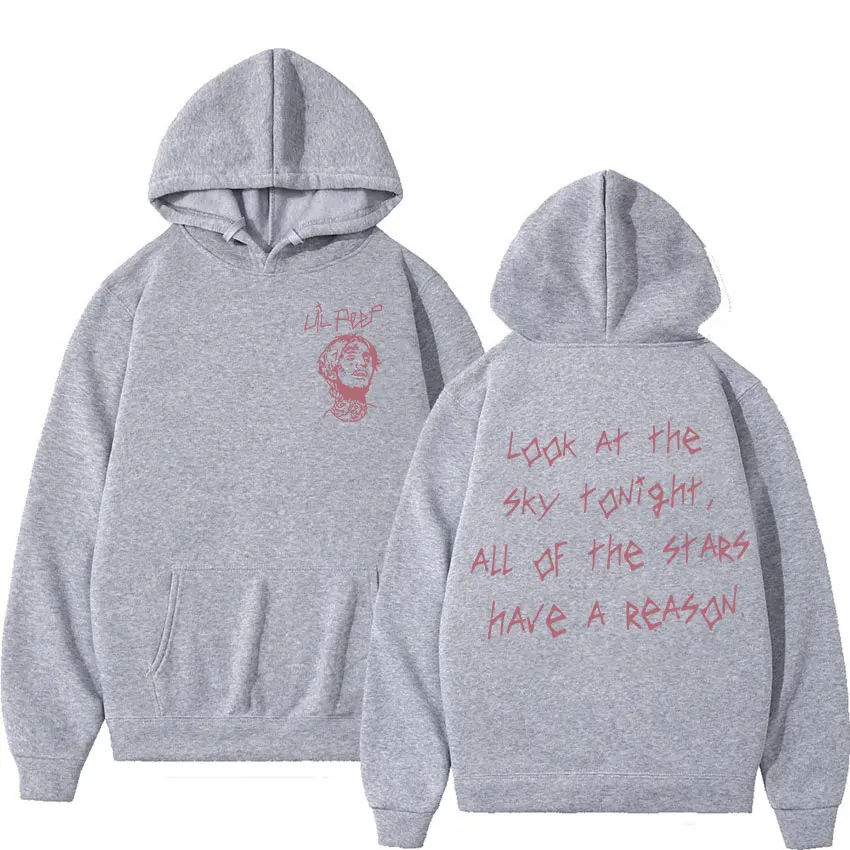 Rapper Lil Peep Tour Concert Hoodie Men's Hip Hop Fashion Pullover ...