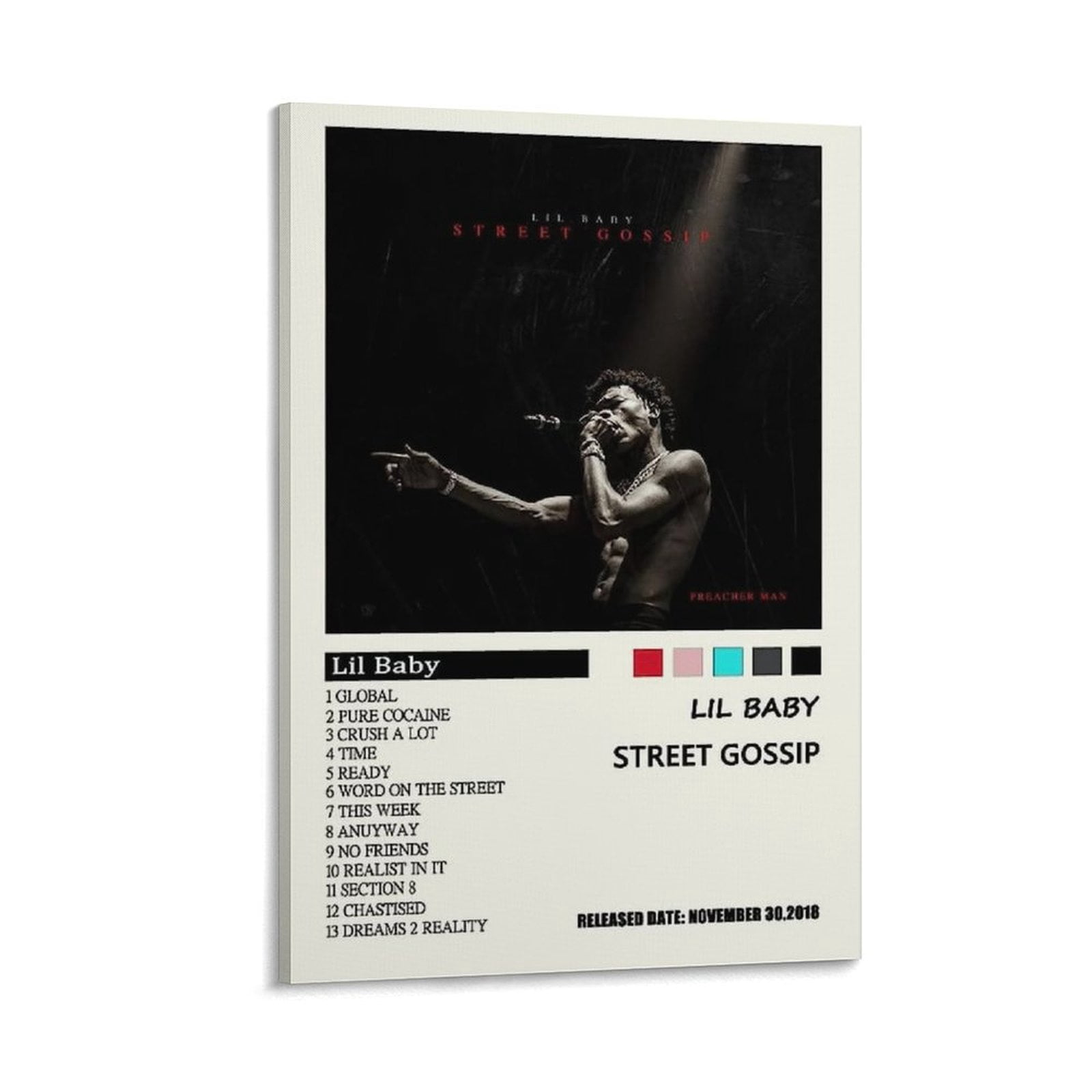 Rapper Lil Singer Baby Rap Hip Hop Street Gossip Music Album Cover ...